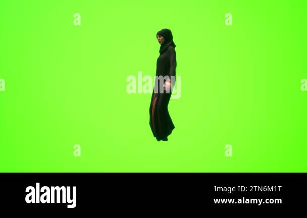 Arab Muslim women dancing and celebrating in the mosque, realistic 3D ...