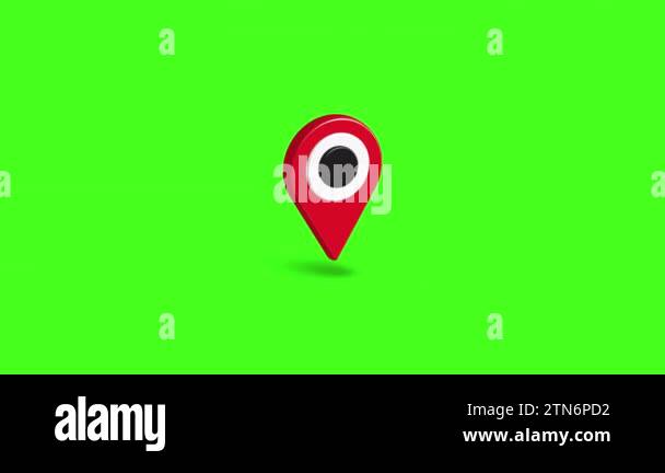 3d red map pointer Stock Videos & Footage - HD and 4K Video Clips - Alamy