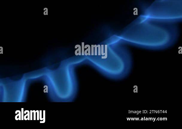 Fire flame blue heat hot kitchen domestic Stock Videos & Footage - HD ...