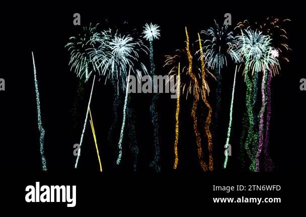 An Explosion of Colors, The Ultimate Visual Treat, Realistic Fireworks ...