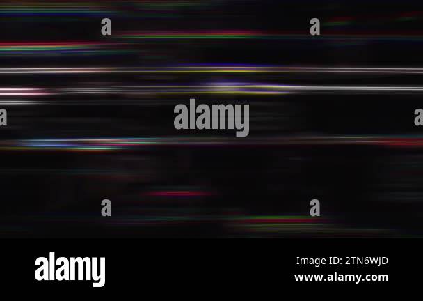Television static noise black, white. flickering detuned TV screen ...