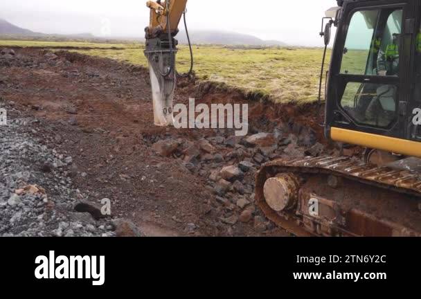 Stone breaking machine Stock Videos & Footage - HD and 4K Video Clips ...