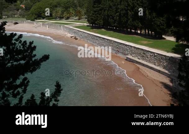 The Villa Milocer is one of the most beautiful resorts of the Bu Stock ...