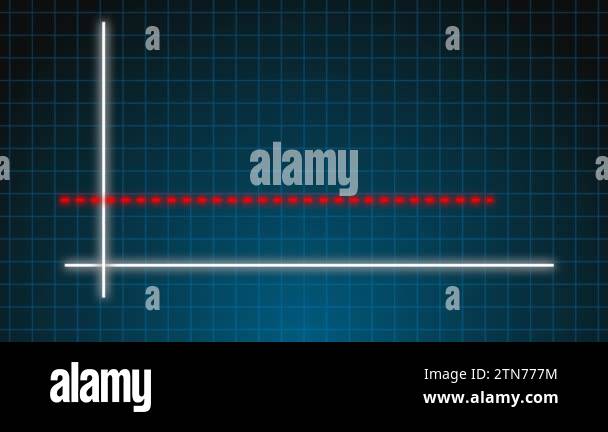 Creative stock exchange graph, return on investment graph animation in ...