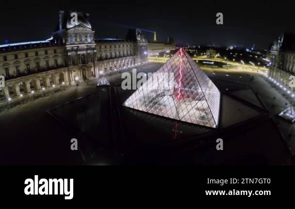 Exterior louvre museum glass Stock Videos & Footage - HD and 4K Video ...