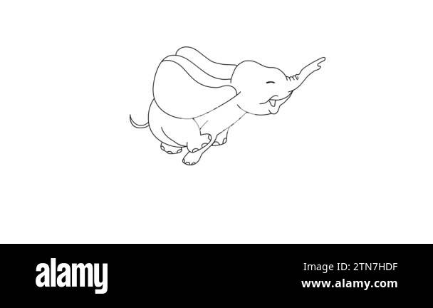 Cartoon vector drawing cycle Stock Videos & Footage - HD and 4K Video ...