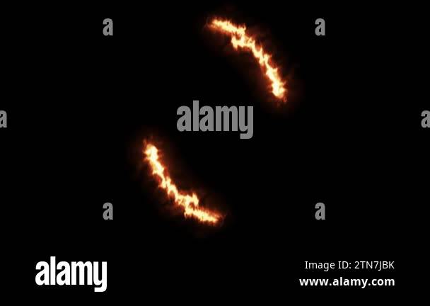 light rotating fire meteor intro transition animation rotating meteor ...