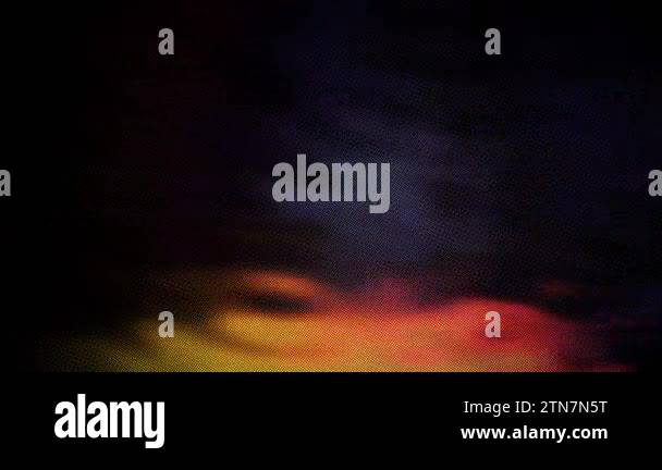 Multi-colored noisy bad tv effects, interference sci-fi dreamy ...