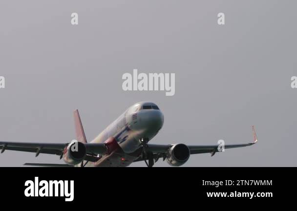 PHUKET, THAILAND - FEBRUARY 16, 2023: Jet plane Airbus A320, HS-BBR of ...