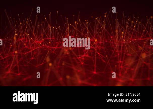 Colored polygonal space. Connection dots and lines structure. Digital background. Technology ...