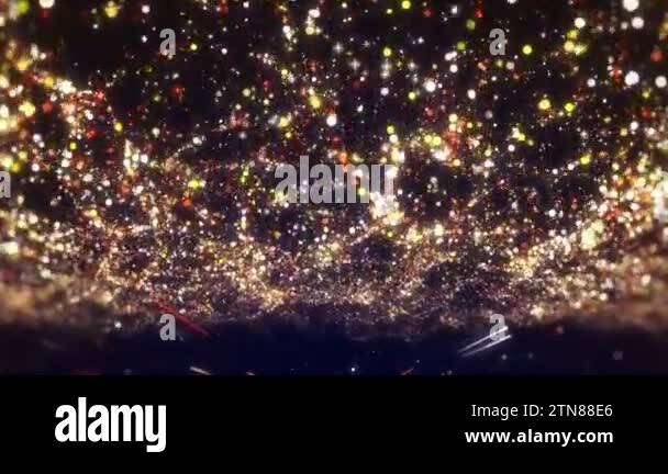 Motion graphic 4K flying into digital technologic tunnel.3D Big Data Digital tunnel square with ...