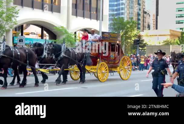 Calgary stampede chuckwagon Stock Videos & Footage - HD and 4K Video ...