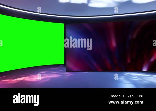 Efficiently Create Customizable Visuals with a 3D Virtual TV Studio Set ...