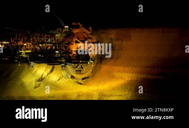 Bagger 288 machine Bucket Wheel Excavator - Coal Mining Excavation ...