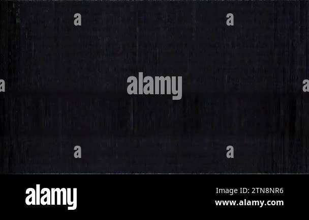 VHS Glitches Analog Abstract Digital Animation. Old TV. Glitch Error ...