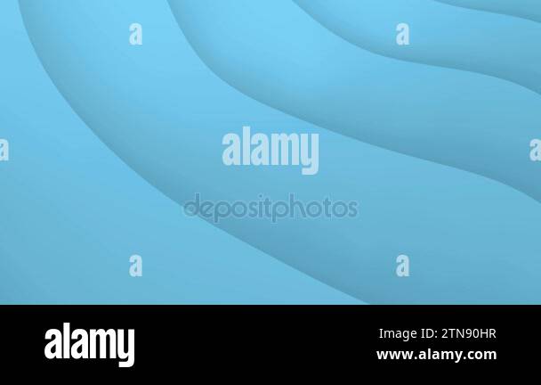 Abstract blue waves animated background loopable Stock Video Footage ...