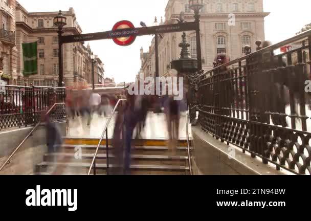 London underground entrance street Stock Videos & Footage - HD and 4K ...