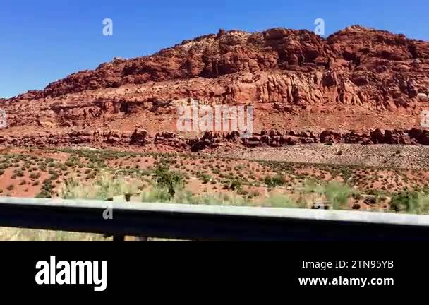 Arizona desert ride Stock Video Footage - Alamy
