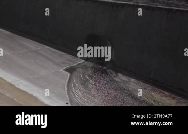 Kraftwerk Muhltal. Muhltal Isar hydropower plant. Stream power station ...