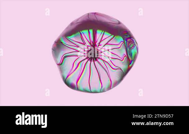 Surrealism concept. Spider pattern with many thin legs inside a water ...