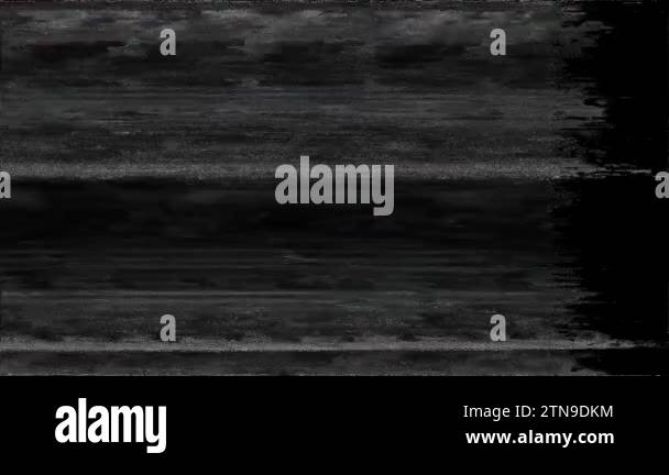 VHS Glitches Analog Abstract Digital Animation. Old TV. Glitch Error ...