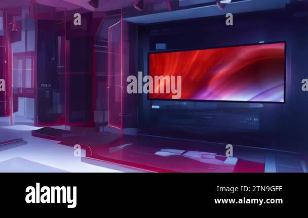 Interactive Virtual TV Studio: Captivating Set for Dynamic Multimedia ...