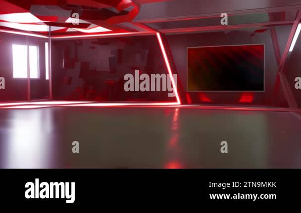 Modern TV Studio Presentation: Dynamic Virtual Set for Engaging ...
