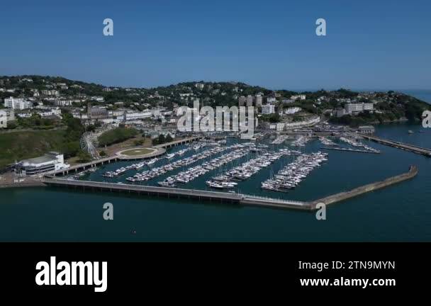 Torquay, Torbay, South Devon, England: DRONE AERIAL VIEWS: The drone ...