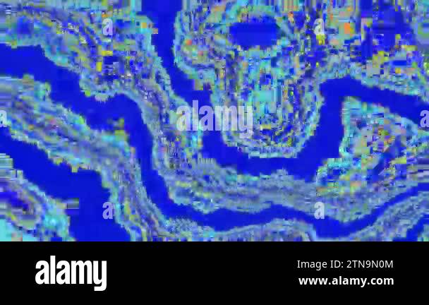 Abstract fluid looped animated background. Smooth deformations of ...