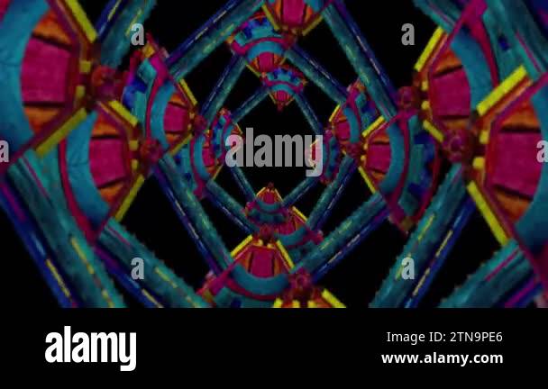 stage video background. Seamless loop motion graphics for nightclub, ceremony visual projection ...