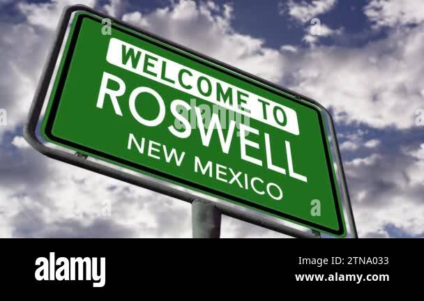 Welcome to roswell sign Stock Videos & Footage - HD and 4K Video Clips ...