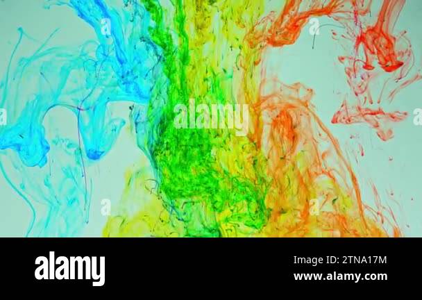 .Pigment dissolves in water and spreads slowly when mixed with other ...