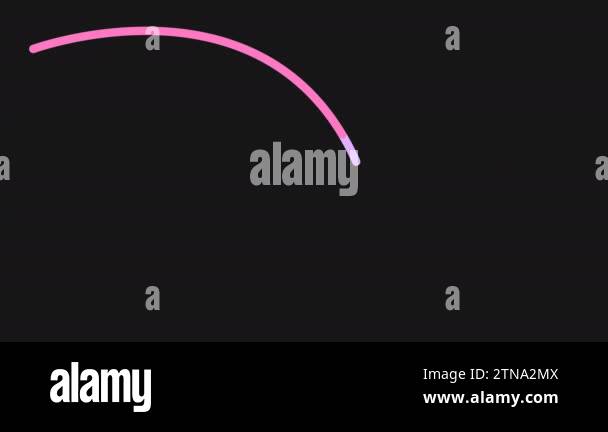 Colorful lower third template design headline title animation in 4K ...