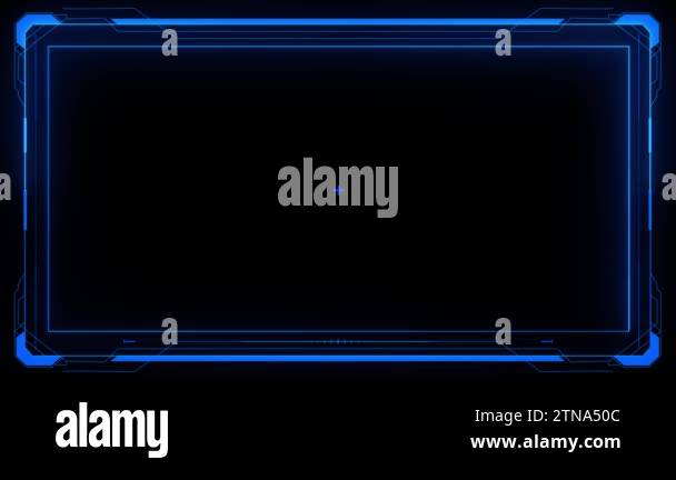 HUD display screen frames, info boxes and UI interface of future ...