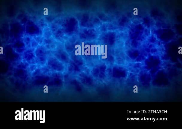 Blue transient electric storm effect background abstract animation 4k ...