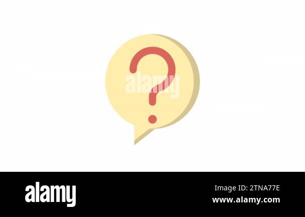 Question Mark, Questions and FAQ animated icon on transparent ...