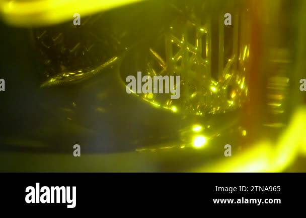 Stereolithography 3d printer. Working process 3d printer from ...