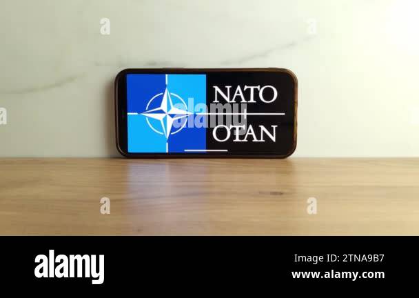 Nato logo screen Stock Videos & Footage - HD and 4K Video Clips - Alamy