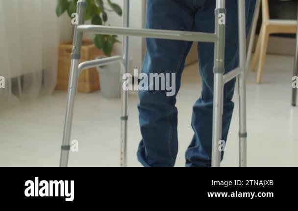 Elderly man using walking frame Stock Videos & Footage - HD and 4K ...
