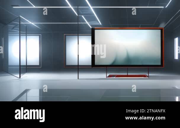 Interactive Virtual TV Studio: Captivating Set for Dynamic Multimedia ...