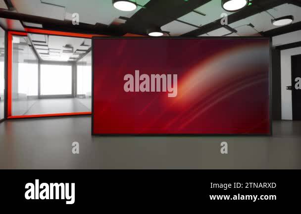 Immersive Virtual TV Studio Background Loop for Engaging Quiz Shows ...