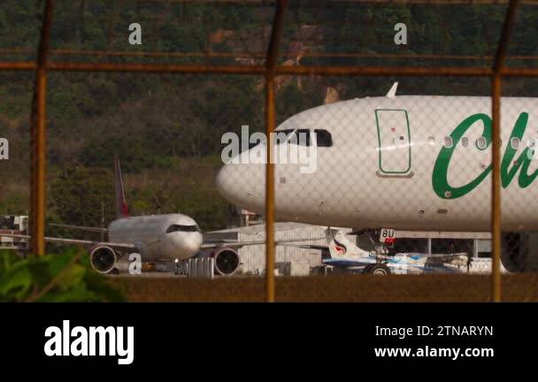 PHUKET, THAILAND - FEBRUARY 16, 2023: Airbus A320neo of Spring Airlines ...