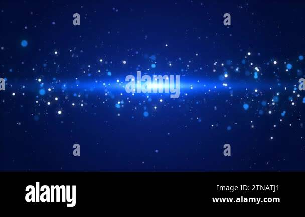 Abstract digital particle wave and light background Animation. cyber or technology background ...