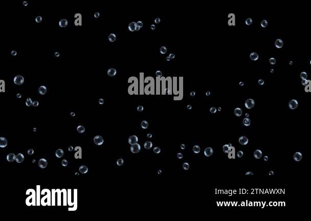 Underwater bubbles cloud Animation backgrounds. fizzing air bubbles ...
