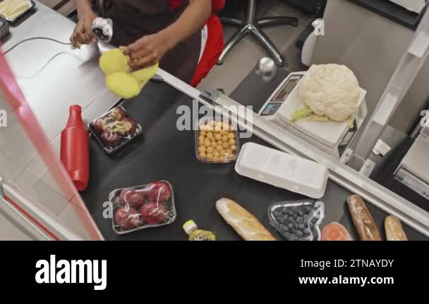 Cashier supermarket scanning Stock Videos & Footage - HD and 4K Video ...