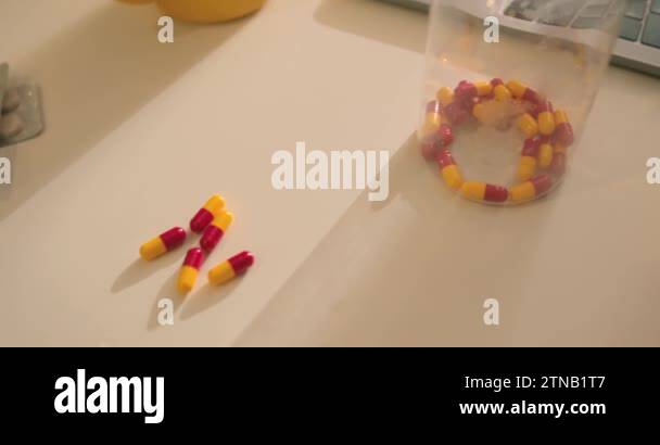 sick unwell redhead woman eating tangerine, coughing has problems with ...