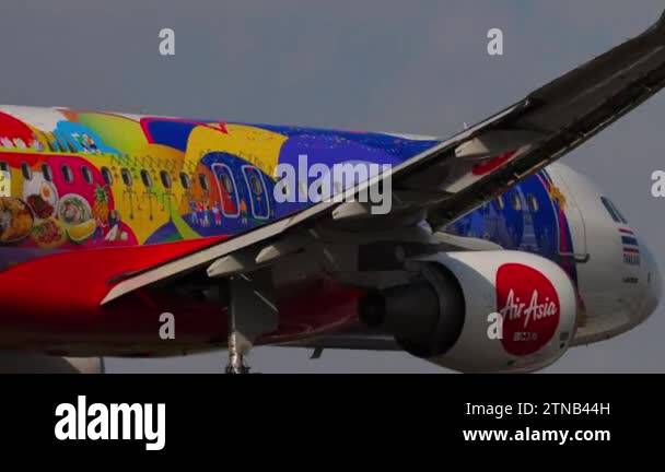 PHUKET, THAILAND - FEBRUARY 16, 2023: Airbus A320, HS-BBR of AirAsia ...