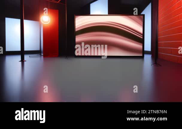 Interactive Virtual TV Studio: Captivating Set for Dynamic Multimedia ...