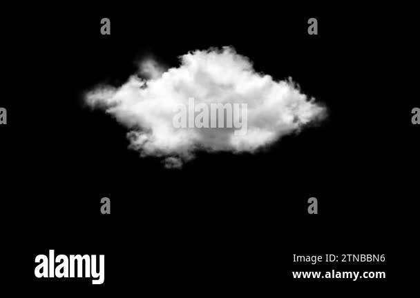 Realistic white weather clouds sun loop Background Green Screen timelapse, time-lapse, Steam ...