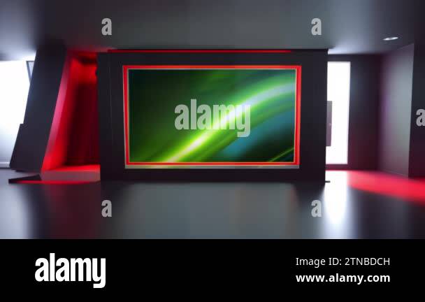 Interactive Virtual TV Studio: Captivating Set for Dynamic Multimedia ...